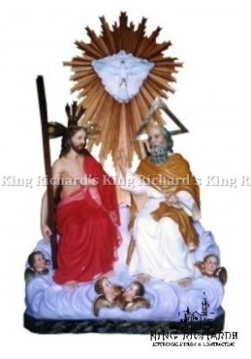 New Beautiful Holy Trinity Statue - King Richards