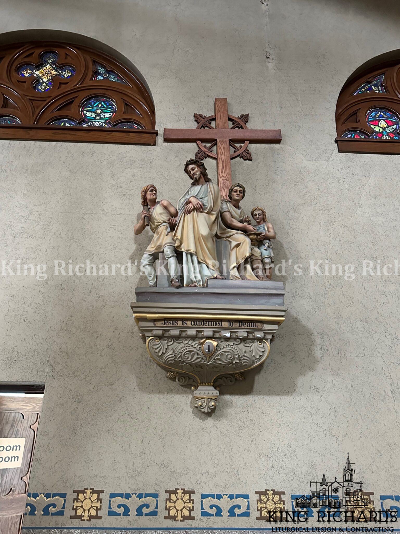 Antique Traditional Stations of the Cross - King Richards