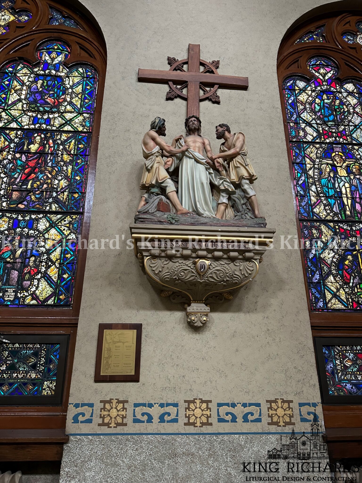 Antique Traditional Stations of the Cross - King Richards